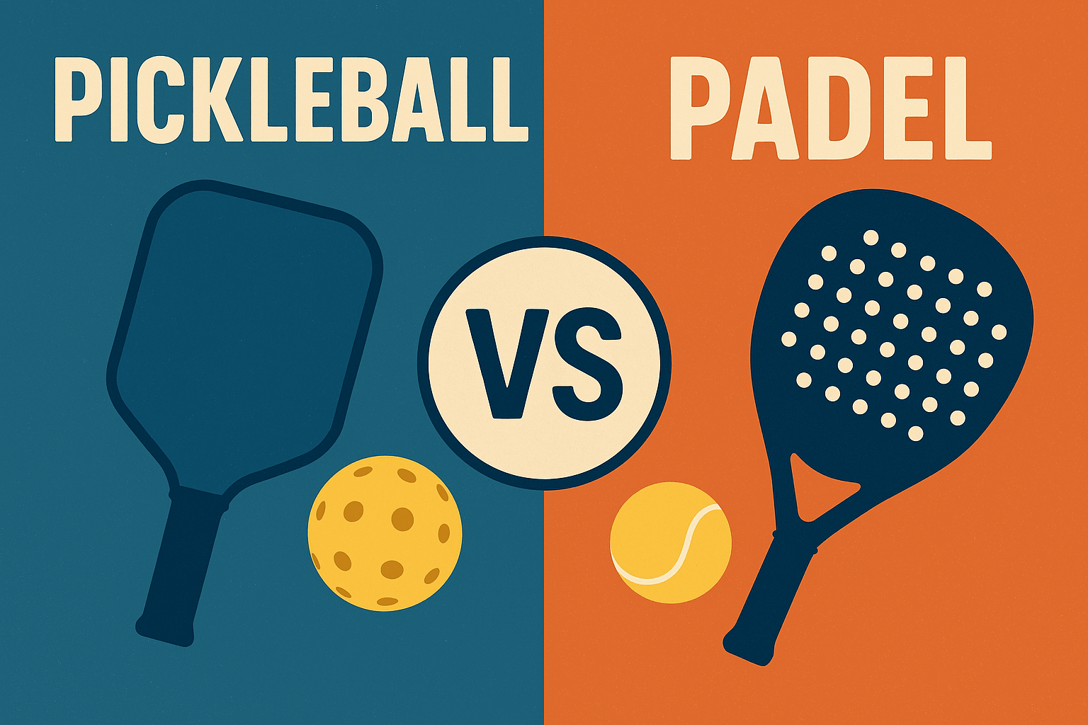 Pickleball vs Padel: Una Guía Completa